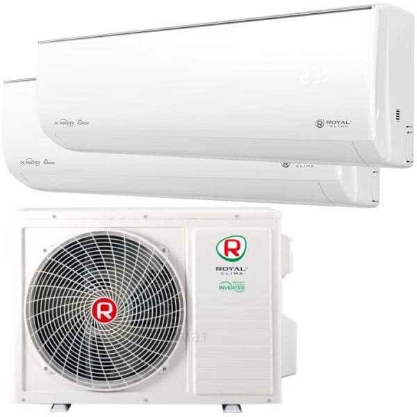 Комплект мульти сплит система 2DFM-14HN/OUT + RCI-GLD09HN x2 на две комнаты